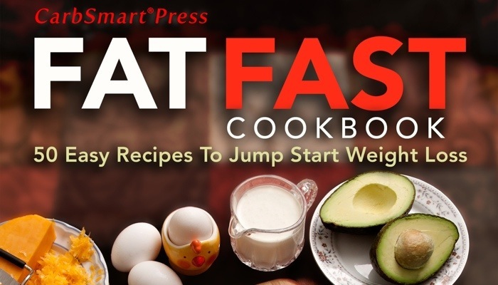CarbSmart's Fat Fast Cookbook by Dana Carpender Available