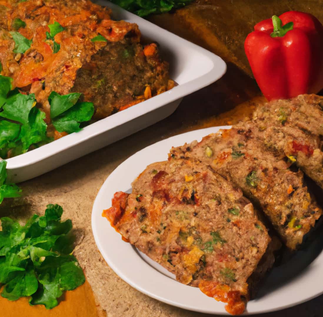 Fiesta Meatloaf Low-Carb Keto Gluten-Free Recipe