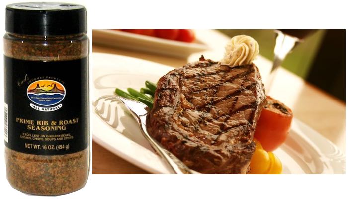 16 oz. Carl's Gourmet Prime Rib Seasoning & Meat Rubs