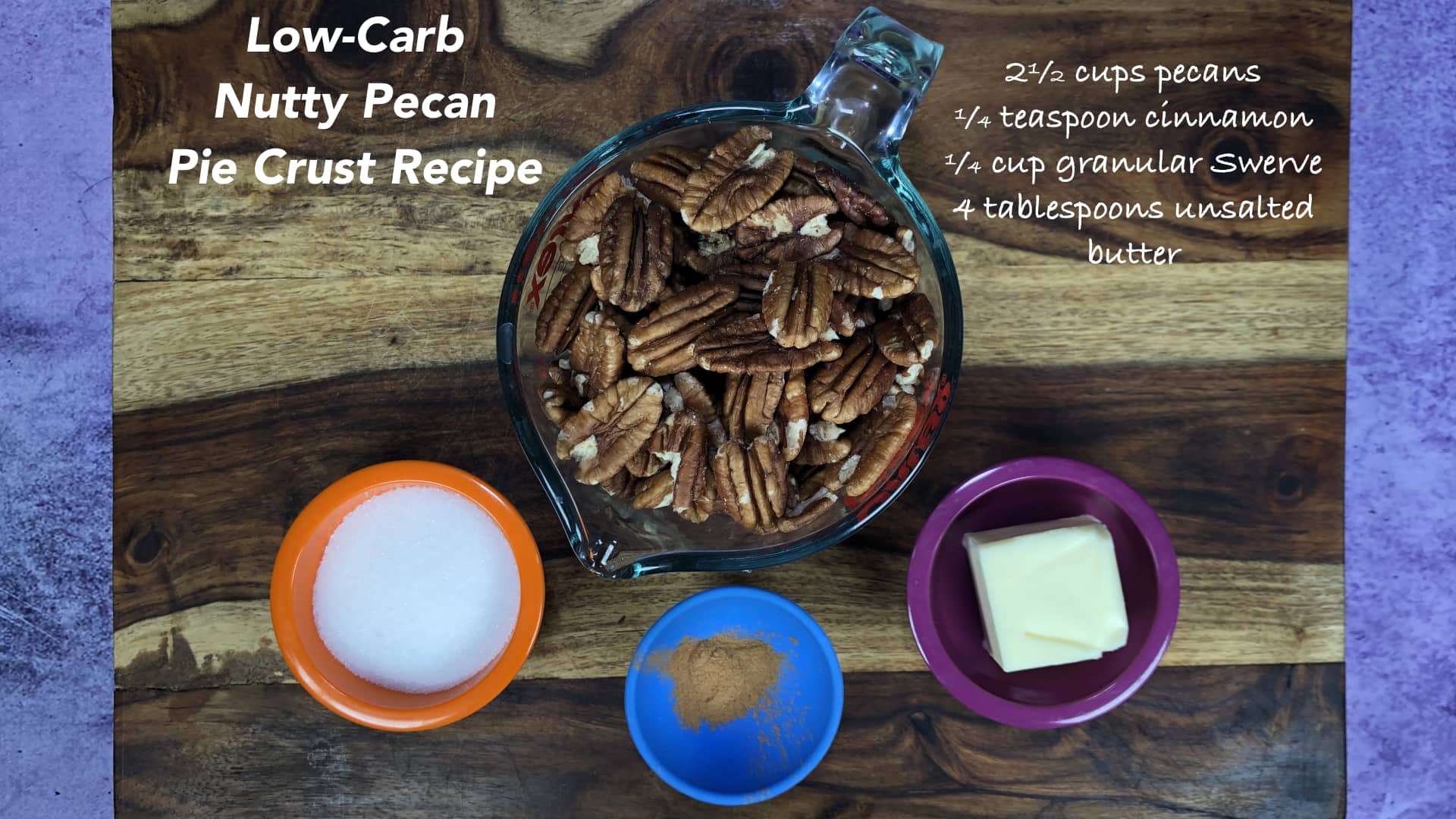Nutty Pecan Pie Crust Low-Carb Keto Gluten-Free Recipe